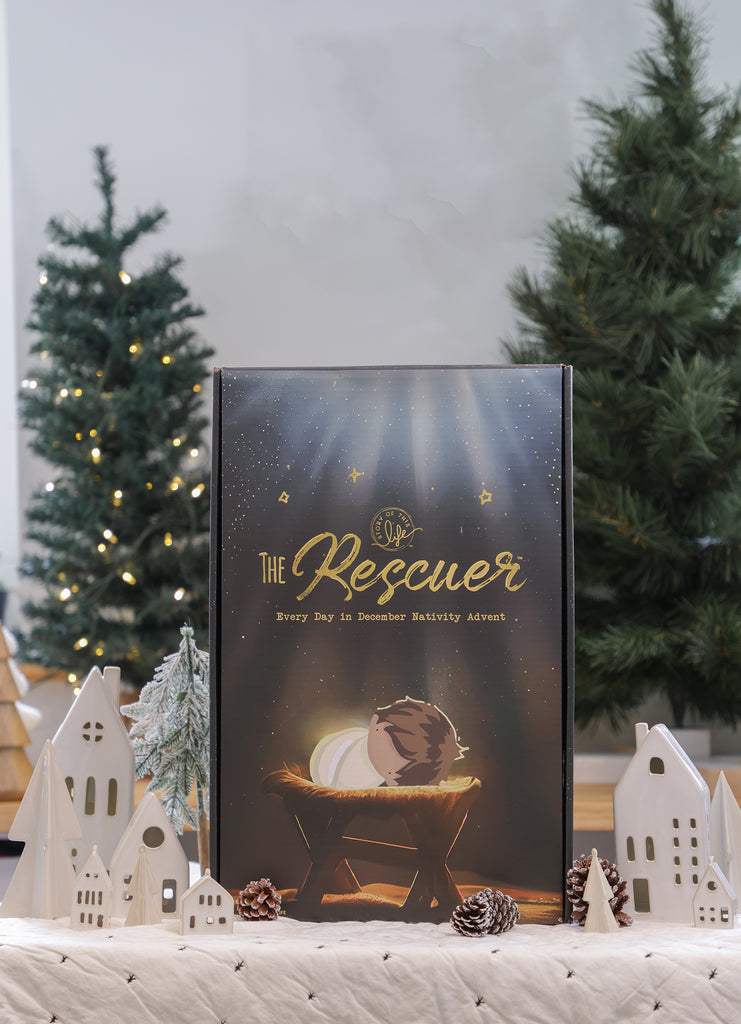 The Rescuer - Nativity Advent Set, 33 pieces – Story of This Life
